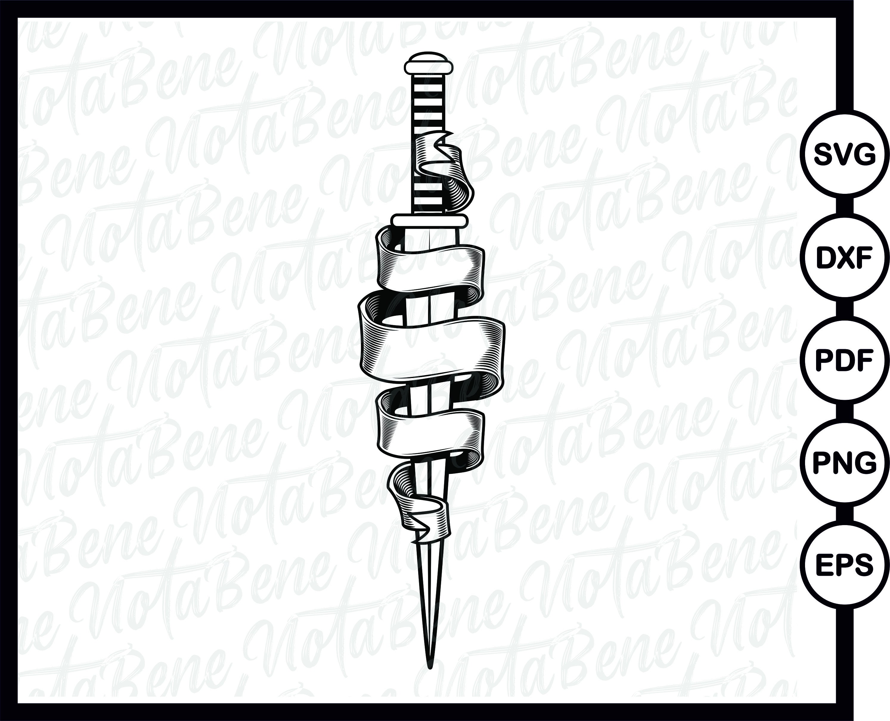 Dagger Svg Clipart Machete Svg Long Sword Svg Weapon | Etsy Singapore