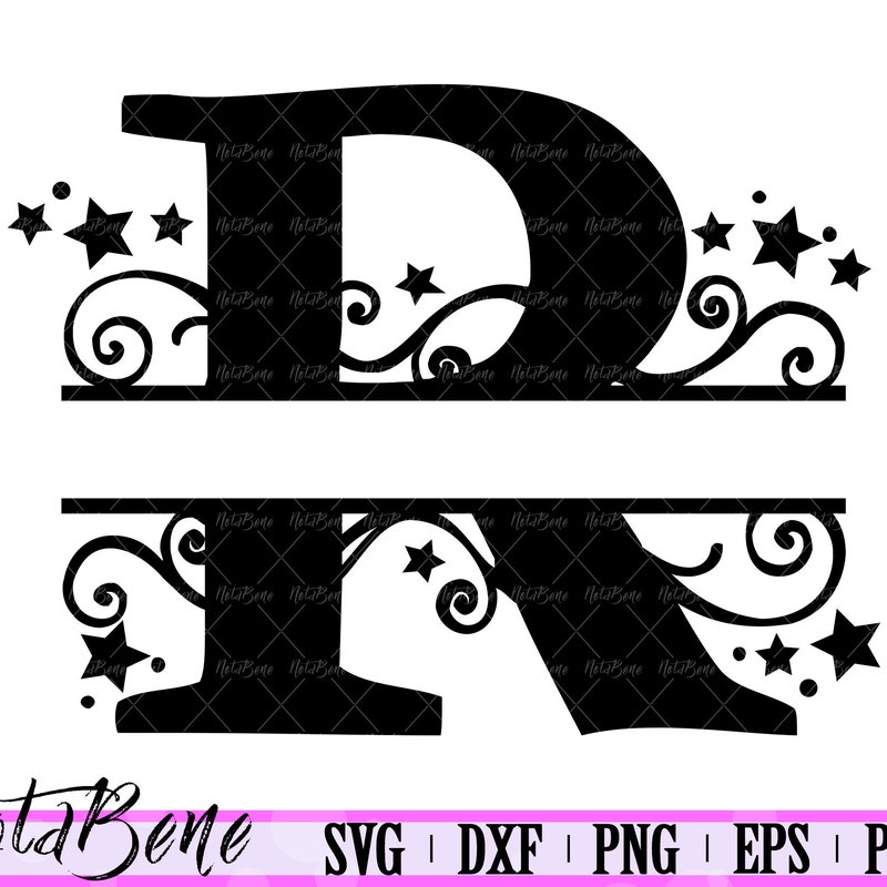 R Svg - Etsy