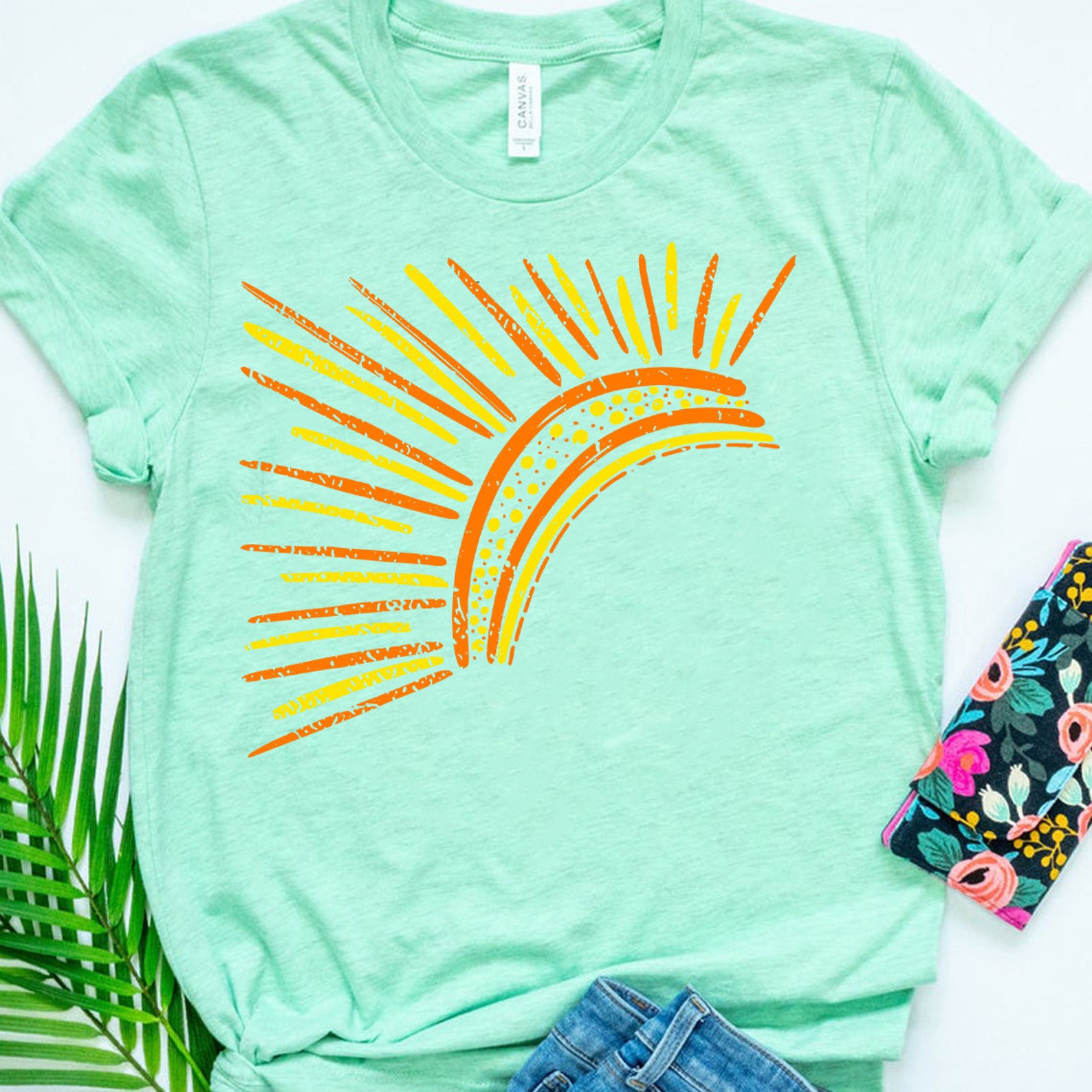 Grunge Sunshine Svg Distressed Sun Svg Sun Rays Svg Sunshine - Etsy