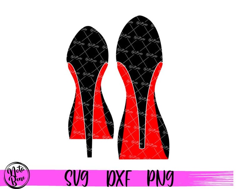 Red Bottom Heels Svg Cut File Fashion Stiletto Svg High Heels - Etsy