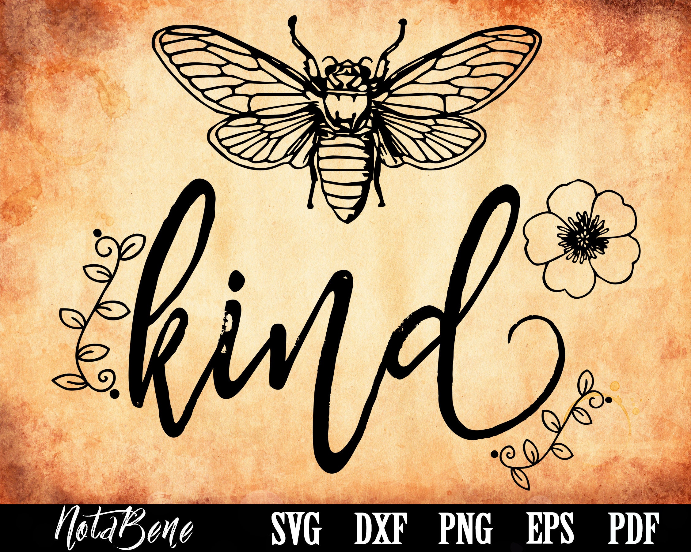 Bee Kind SVG Be Kind Svg Bumble Bee Svg Queen Bee Svg Bee - Etsy