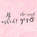 He Asked SVG She Said Yes Svg Bride Tribe Wedding Decal Cutting ...