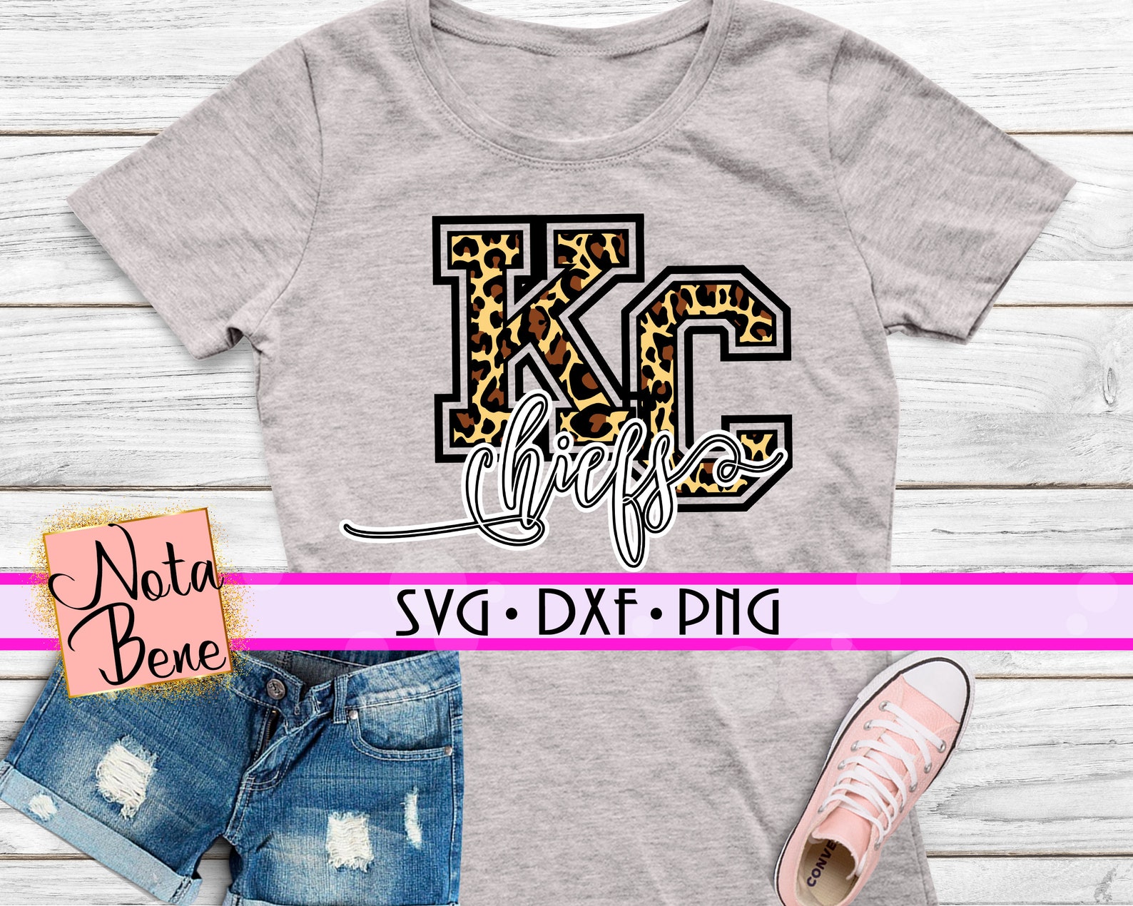 LAYERED Chiefs Leopard SVG Cheetah Animal Print Svg Sports - Etsy