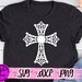 Intricate Cross SVG, Christian Cross Svg, Zentangle Cross, Faith Svg ...