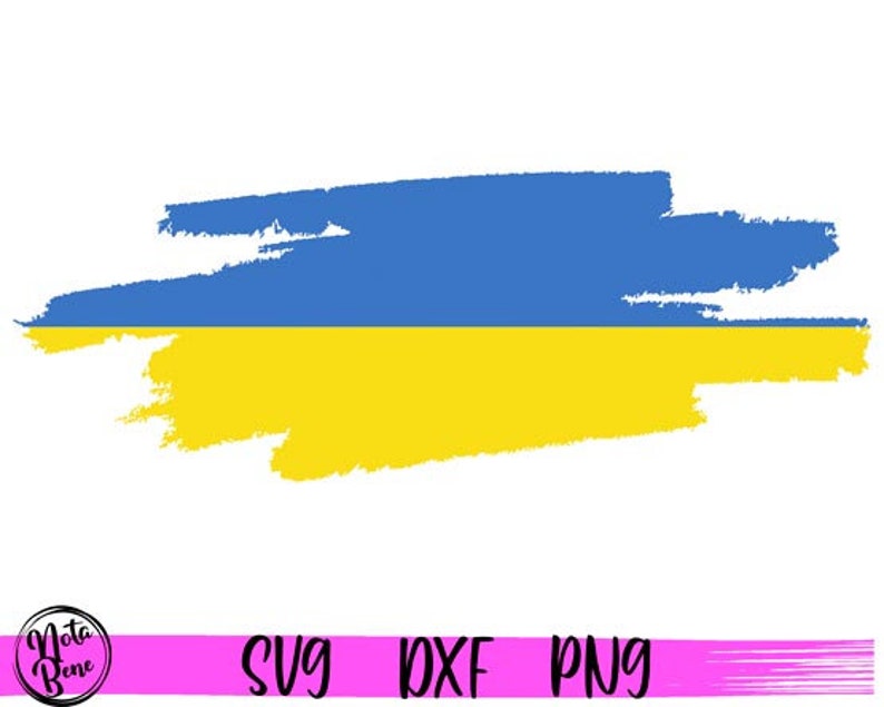 Ukrainian Flag SVG PNG Distressed Flag Svg Stand With | Etsy