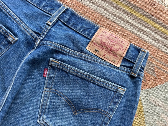 Levi's 501s 501xx Red Tab Button Fly Vintage Denim Je… - Gem