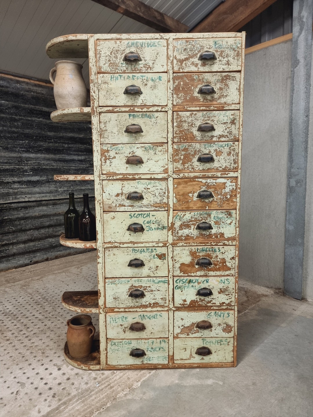 Industrial Drawer Unit Workshop Cabinet 100x175cm - Etsy