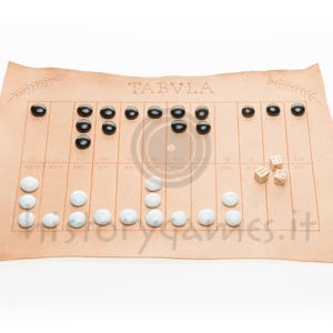 Tabula Roman Handmade Ancient Board Game - Handmade Roman Board Game - Etsy
