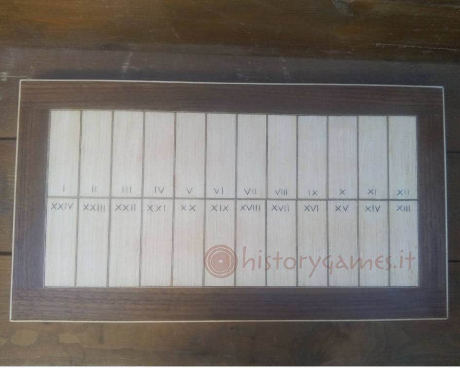 Tabula, Handcrafted Wooden Roman Board Game, the Ancient Roman Board ...