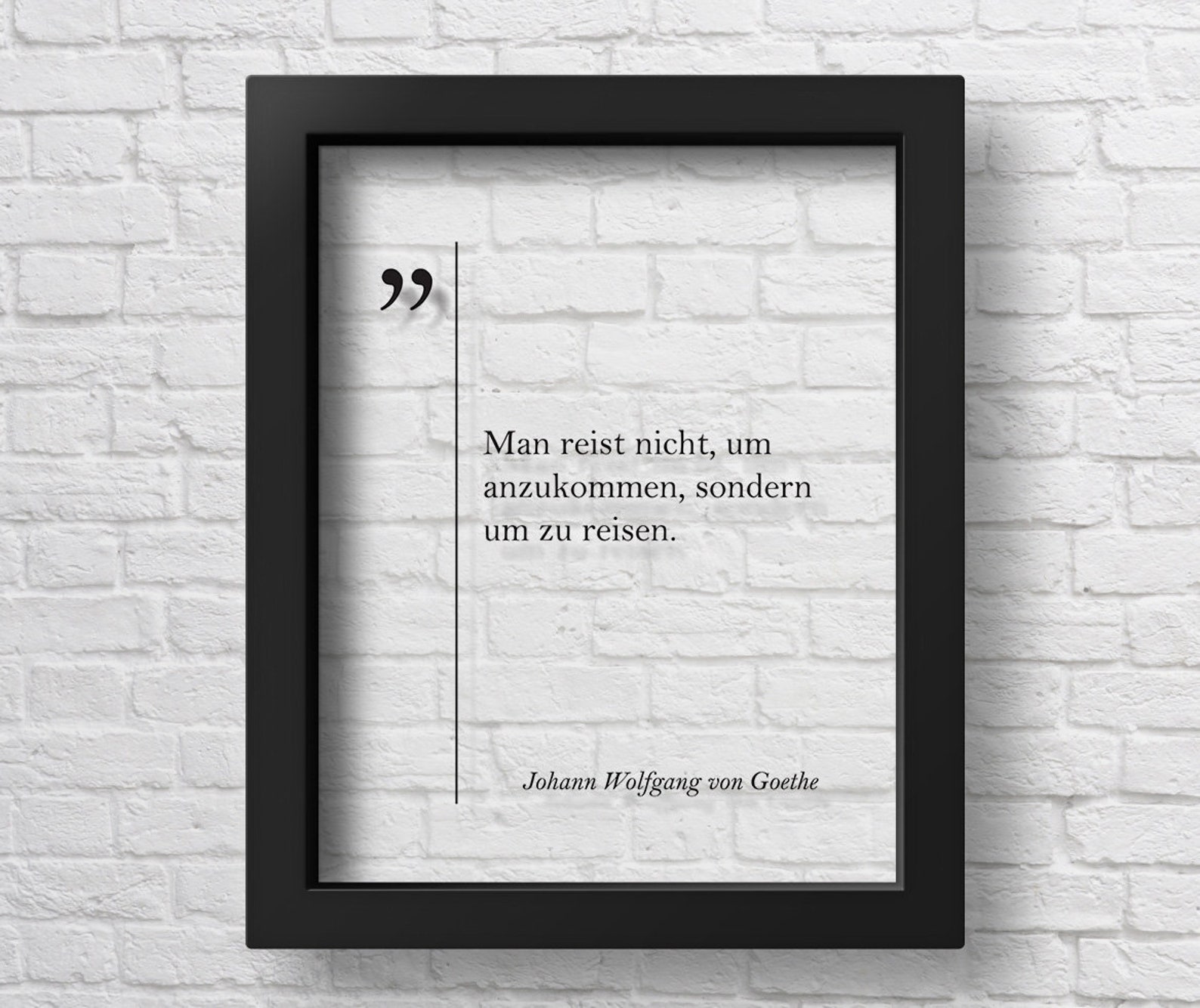 TRANSPARENT Goethe Quote Goethe Poster Deutsche Zitaten German Quote ...