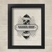 TRANSPARENT Vintage Barbershop Poster Barbershop Decor Barbershop Wall ...