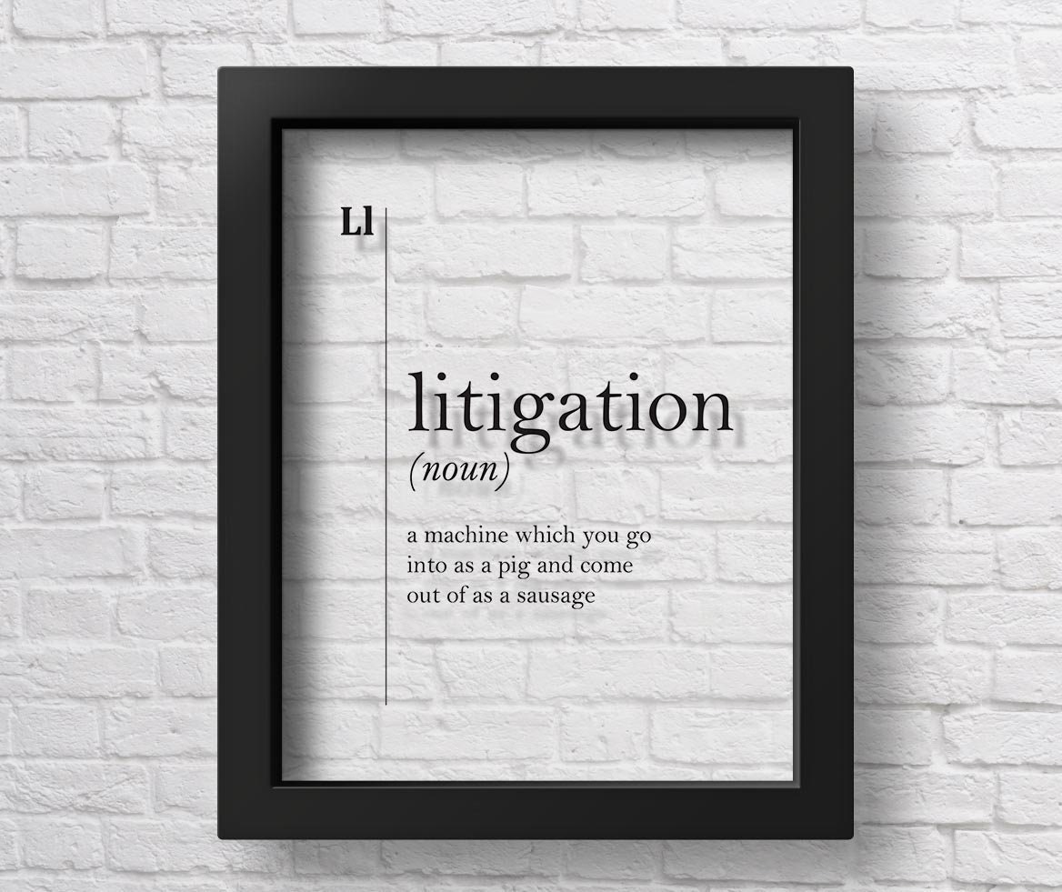 TRANSPARENT Litigation Definition Lawyer Gift Lawyer Poster Lawyer ...
