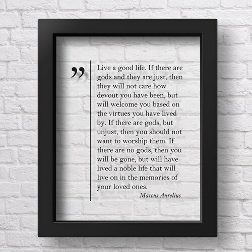 TRANSPARENT Marcus Aurelius Quote Philosophy Quotes Marcus - Etsy