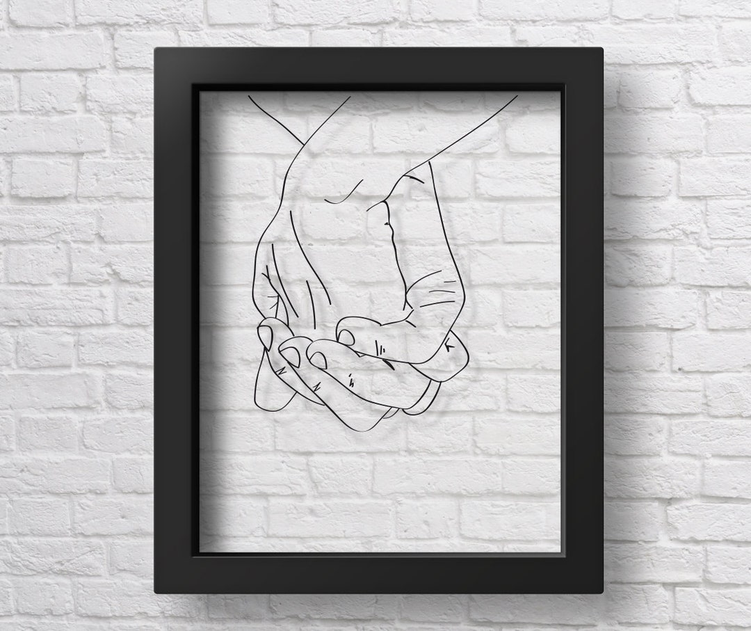 TRANSPARENT Family Poster Love Print Love Art Husband Gift Wife Gift ...