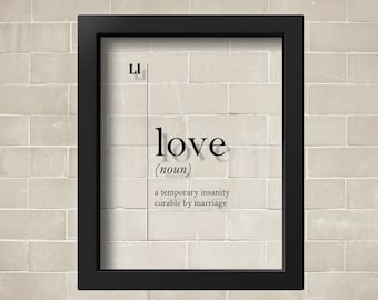 TRANSPARENT Ardor Definition Poster Romantic Wall Art Love - Etsy