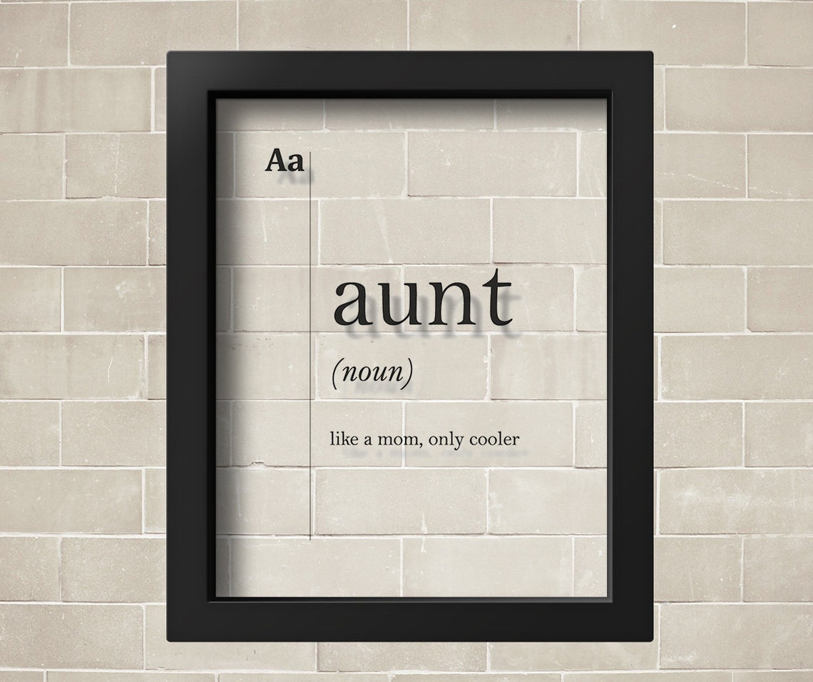 TRANSPARENT Aunt Gift Best Aunt Best Auntie Ever Auntie is My Bestie ...