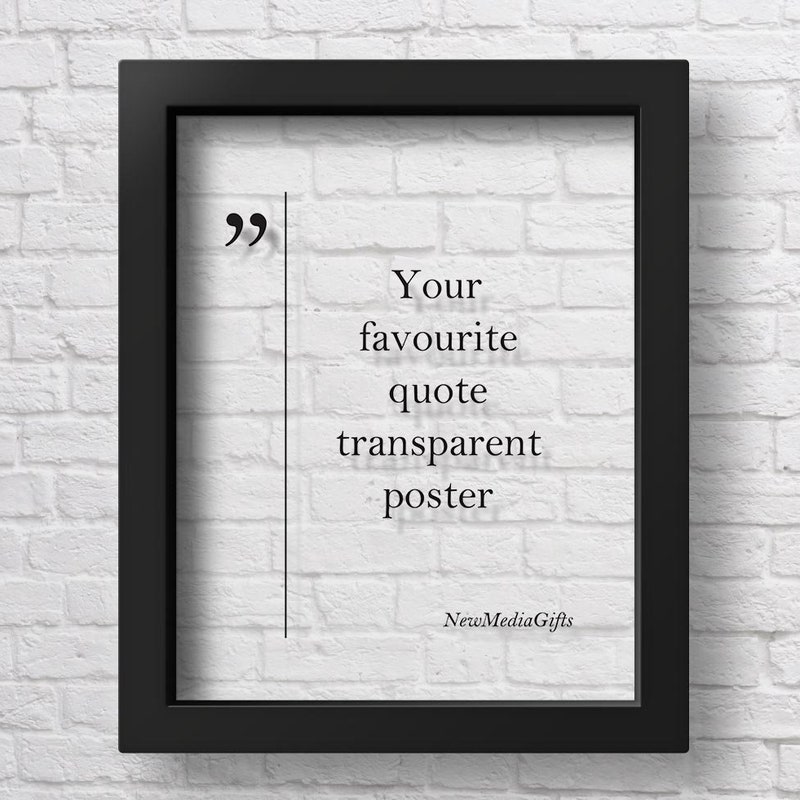 Quote Poster - Etsy
