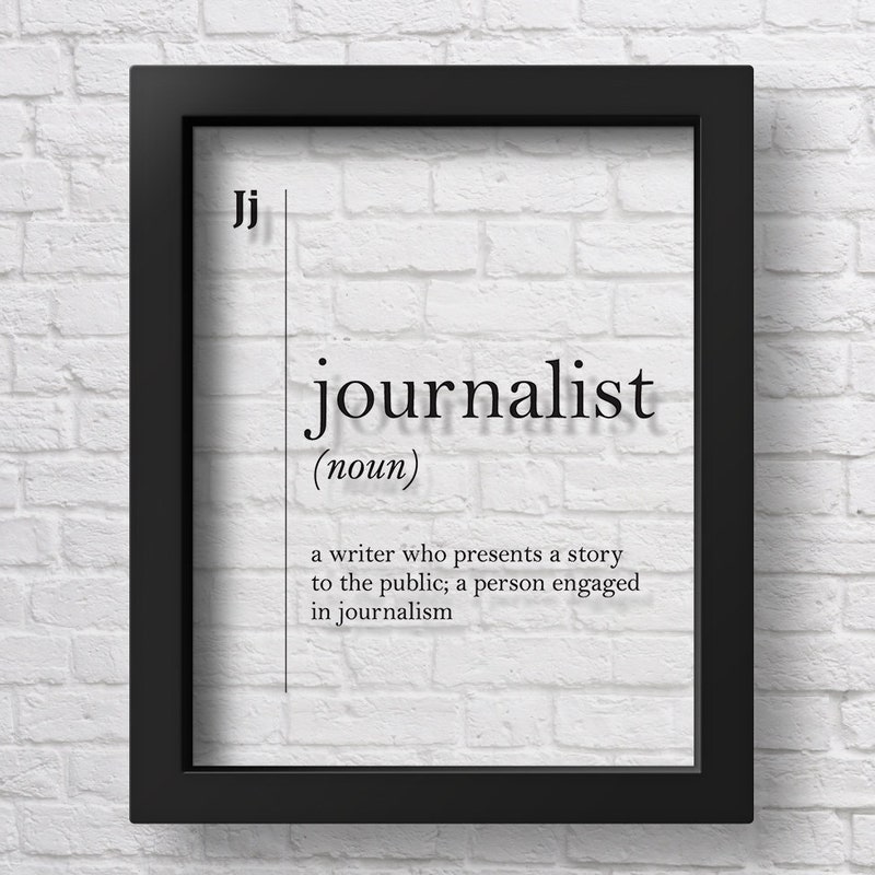 Journalist - Etsy