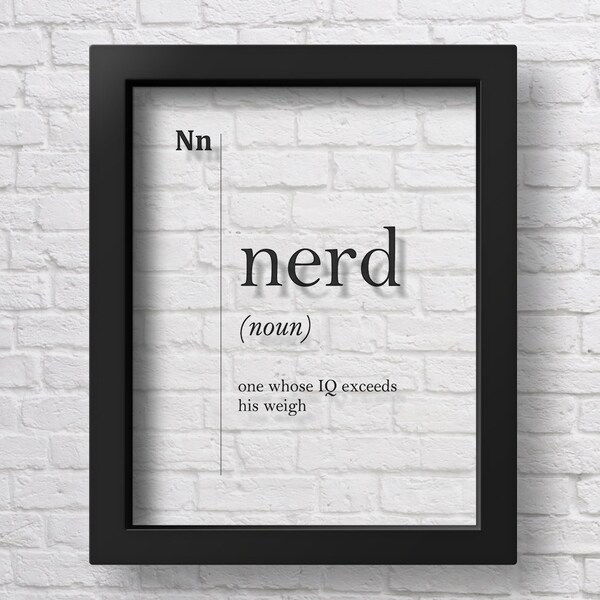 Nerd Art - Etsy