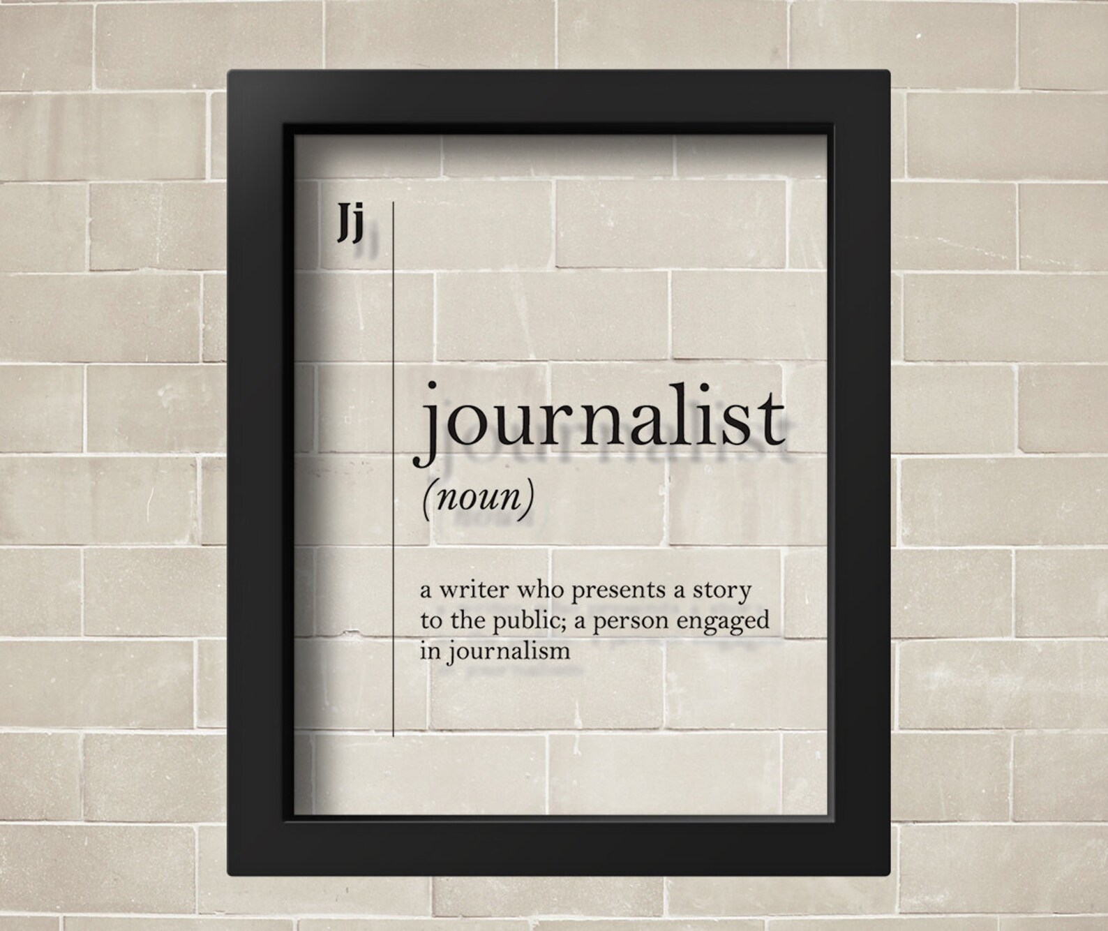 TRANSPARENT Journalist Definition Print Journalism Gifts Journalist ...