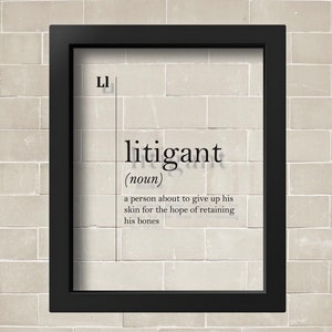 TRANSPARENT Litigant Definition Law Quotes Lawyer Gift Lawyer Poster ...