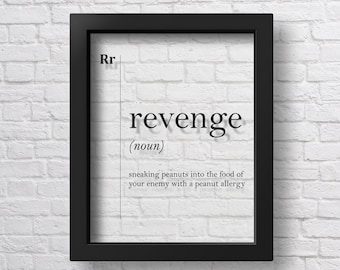 TRANSPARENT Annoying Definition Print Funny Office Wall Art | Etsy