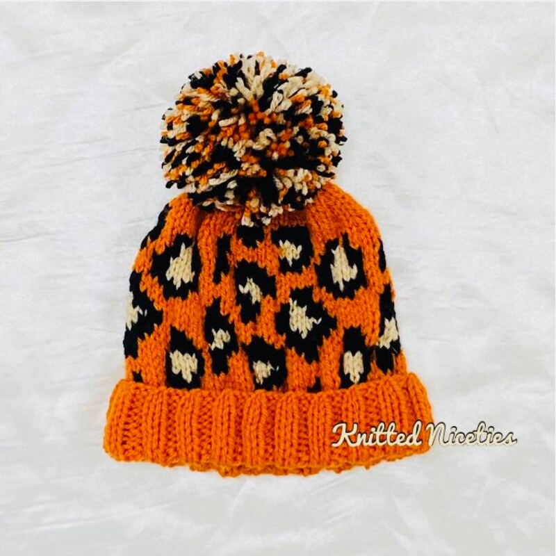 Leopard Print Hat - Etsy