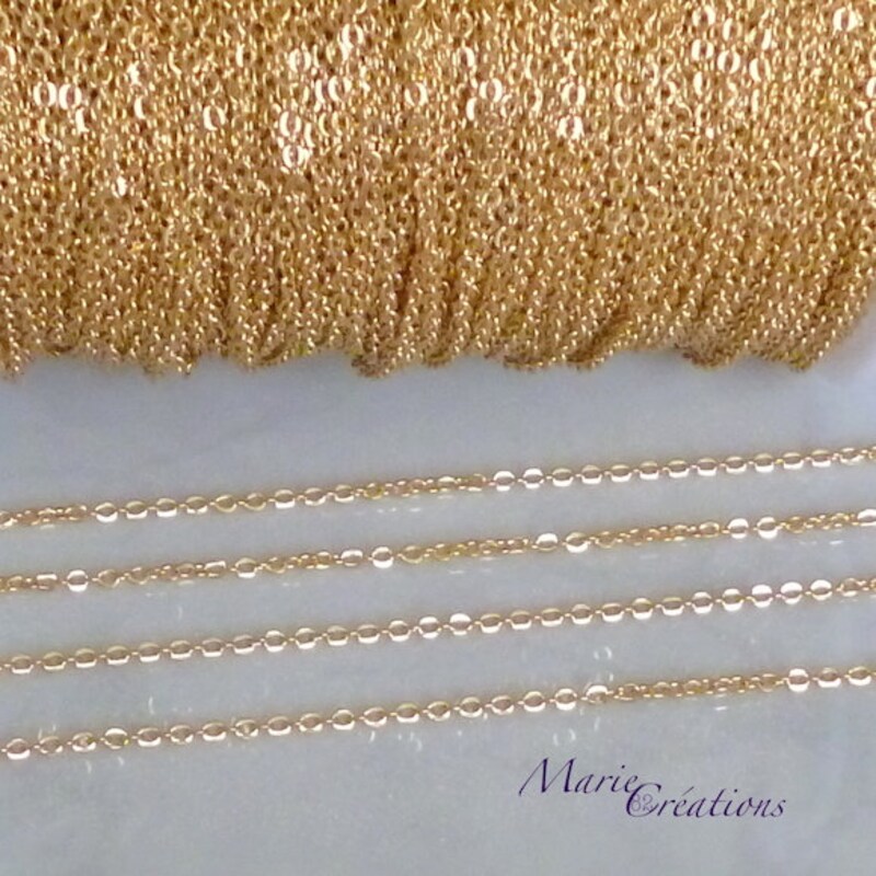 Gold Plated Chain - Etsy