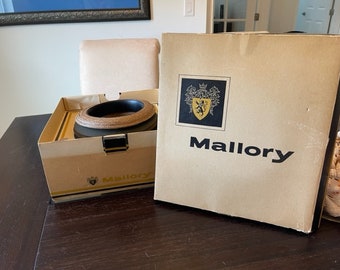 Vintage 1946 Mallory Hats Print Advintage Retro Gift Decor - Etsy