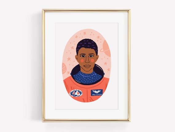 Mae Jemison Art Print Mae Jemison Wall Art 8x10 11x14 - Etsy UK