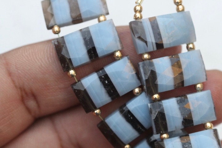 Best Quality 11 Piece Faceted Rectangle Shape BOLDER OPAL | Etsy