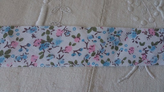 1 metre of liberty spirit ribbon 30 mm / floral cotton ribbon | Etsy