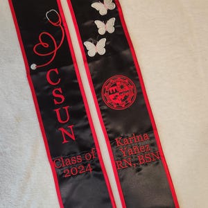 2025 Graduation Stoles / Graduation Sash / Graduation Accessories - Etsy