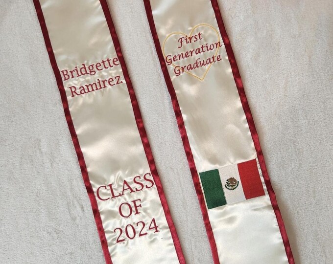 2025 Graduation Stoles / Graduation Sash / Graduation Accessories - Etsy