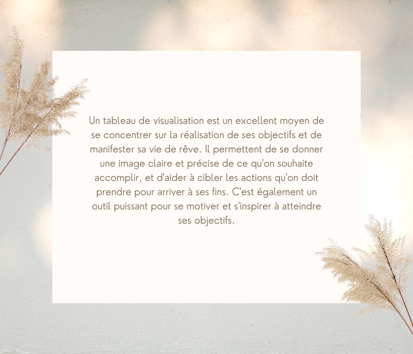 French Vision Board Kit, Boho Theme Vision Board Digital, Computer ...