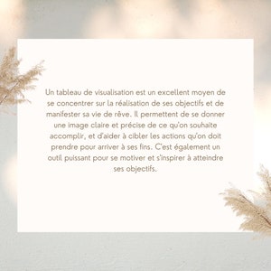 French Vision Board Kit, Boho Theme Vision Board Digital, Computer ...