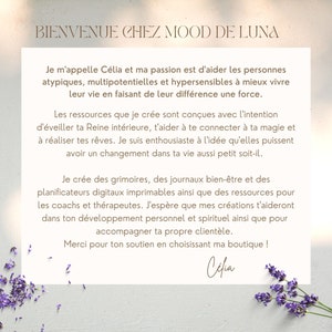 French Vision Board Kit, Boho Theme Vision Board Digital, Computer ...