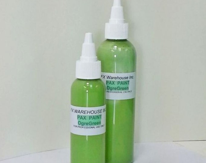 Grouch Grinchy Green PAX Paint Makeup for Body, Latex Pieces and ...