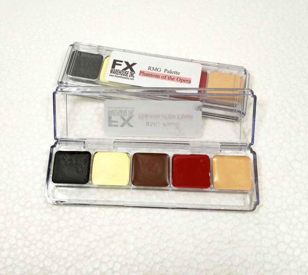 Phantom of the Opera Rubber Mask Grease Makeup Palette - Etsy