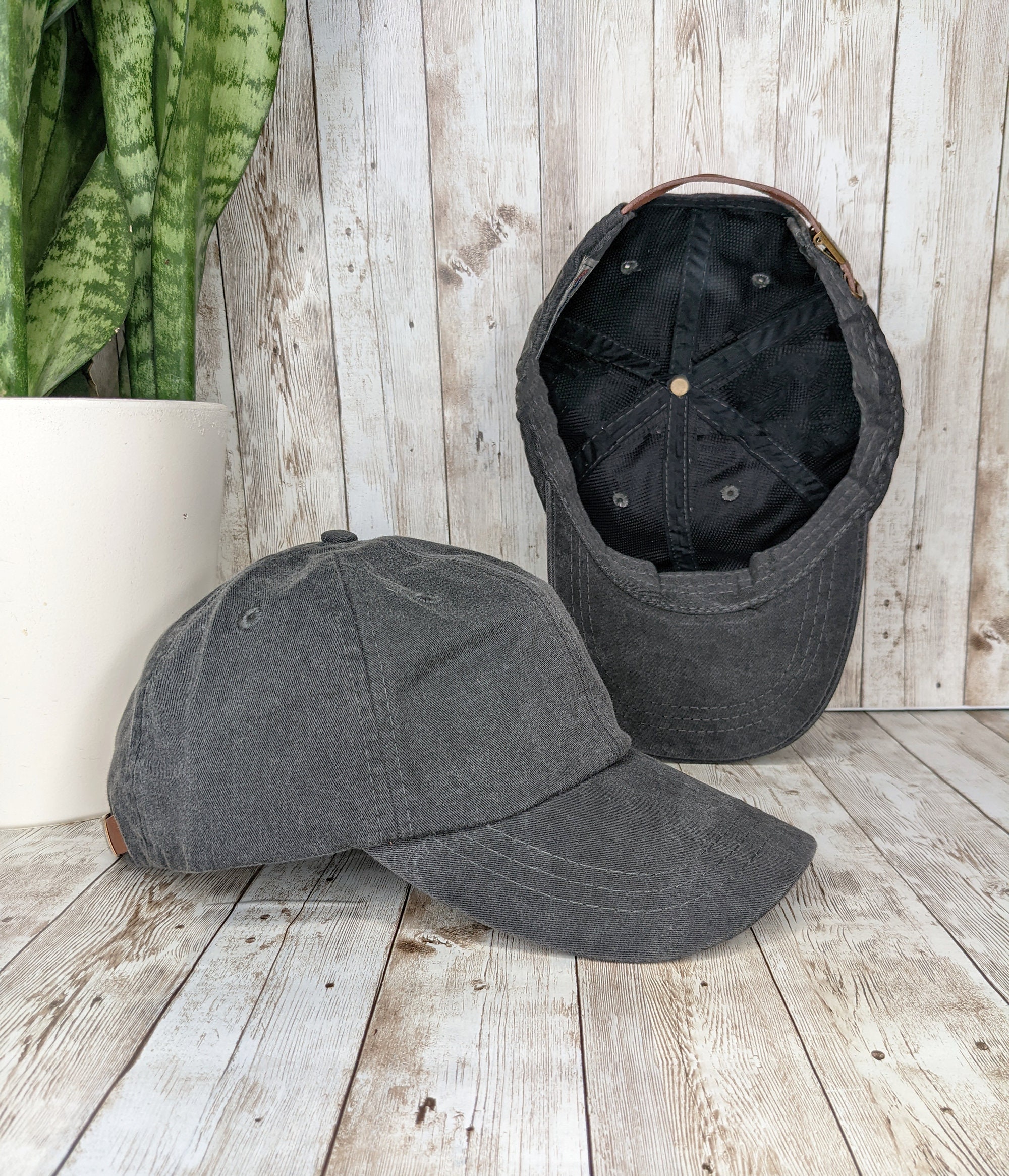 Custom Embroidered Adams Washed Dad Cap: Personalized Baseball Hat ...