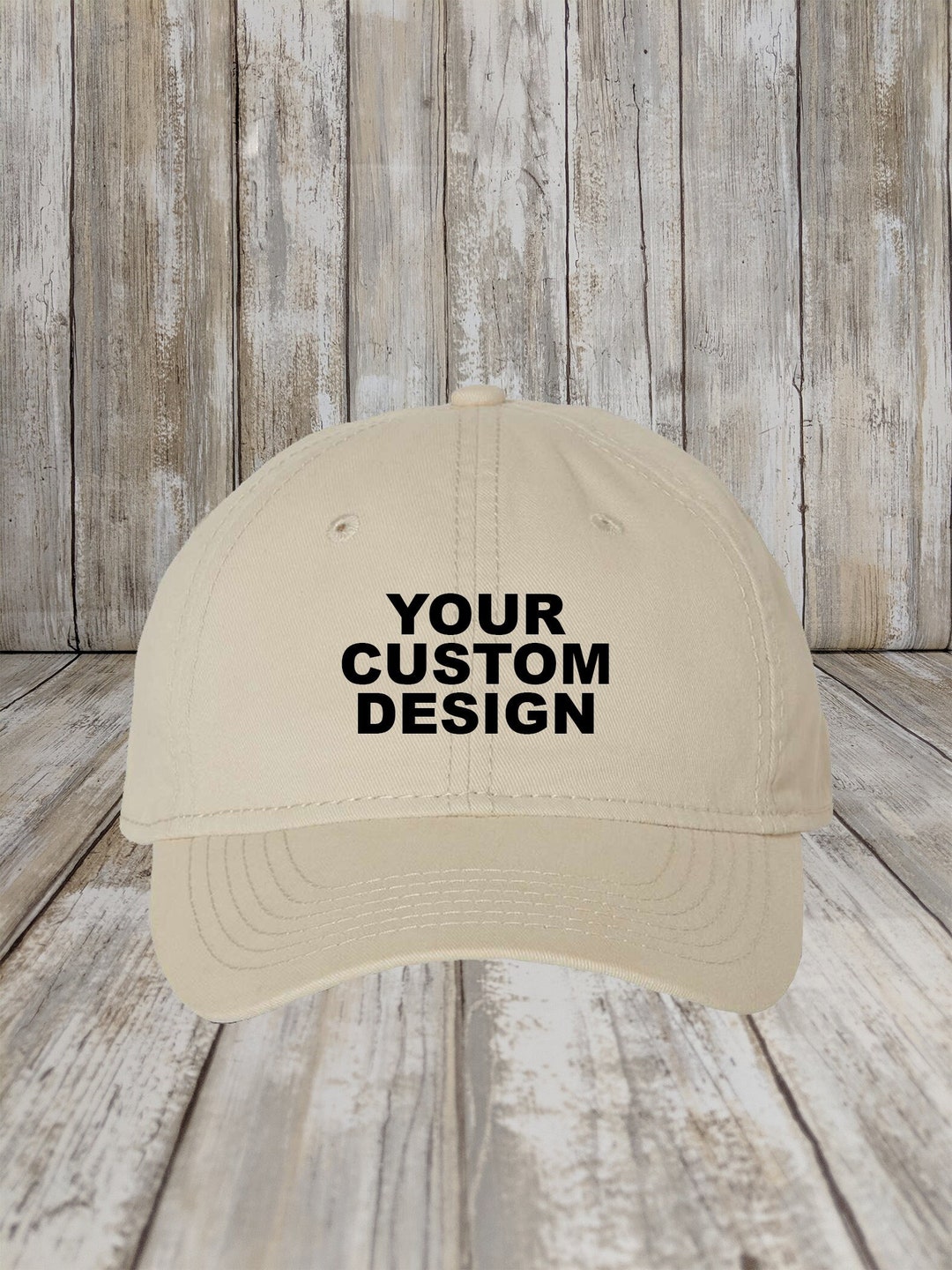 Custom Embroidered Valucap Classic Dad Hat: Personalized Baseball Cap ...