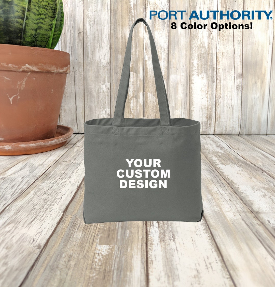 Port Authority ® Custom Beach Wash ® Tote / Reusable Shopping Bags ...