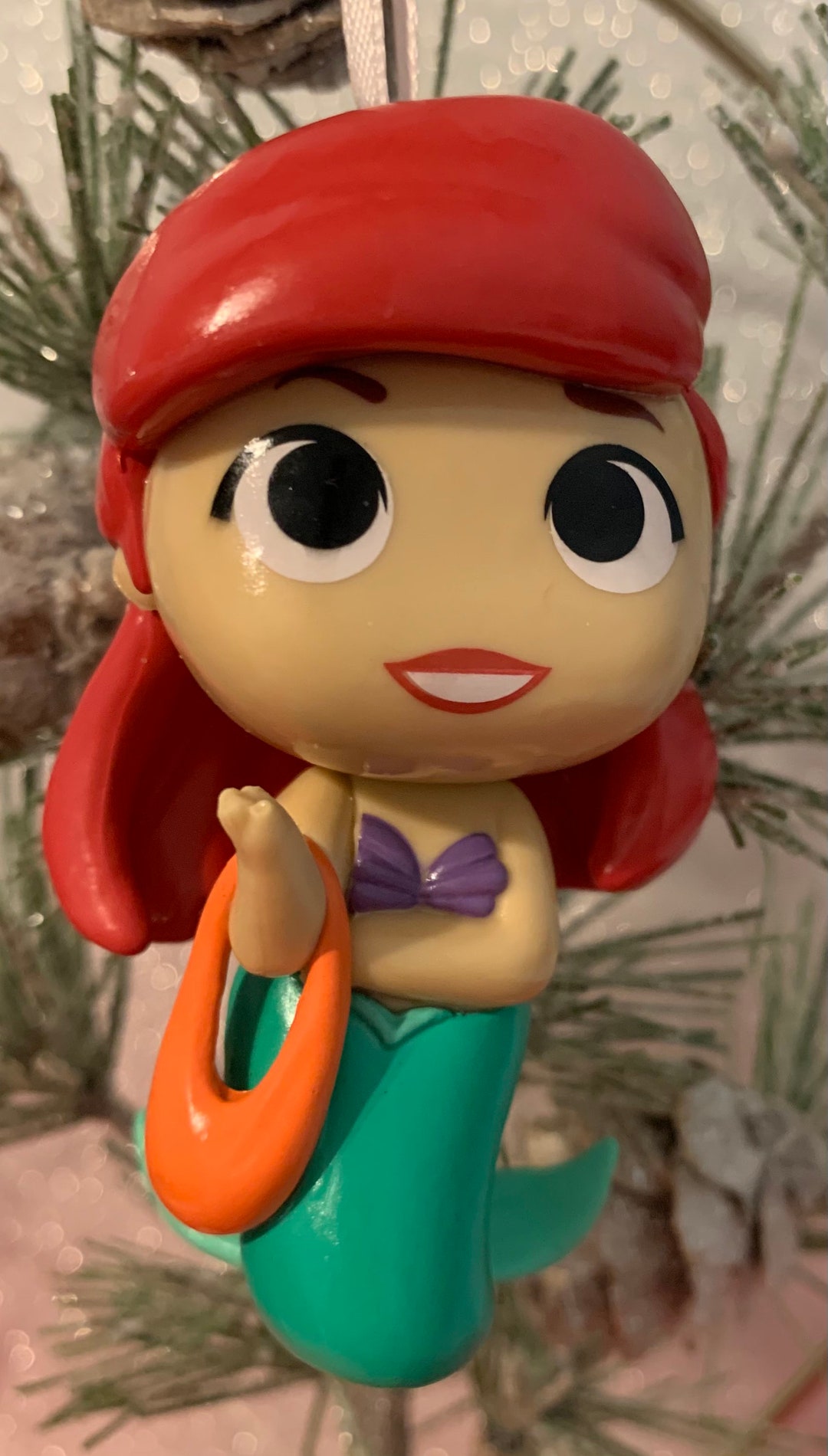 Custom ARIEL Disney the Little Mermaid 2.75 Christmas - Etsy