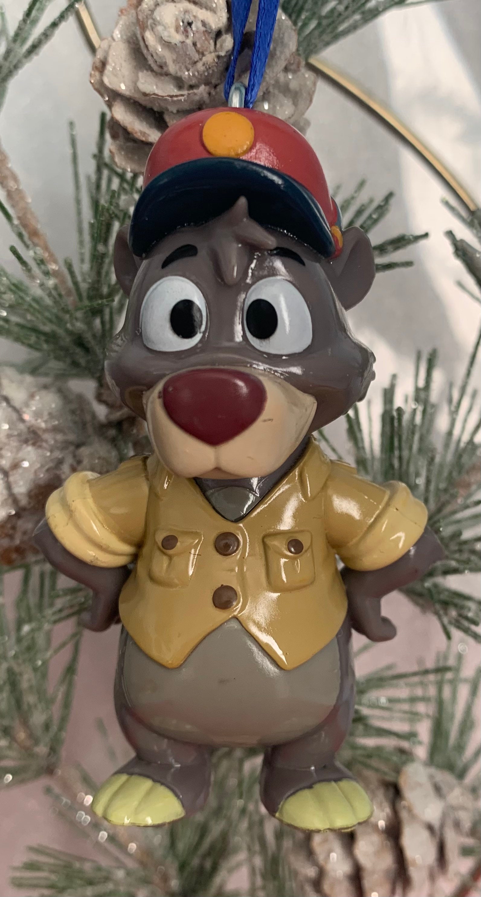 Custom BALOO Bear Christmas Holiday 3 Ornament Talespin - Etsy UK