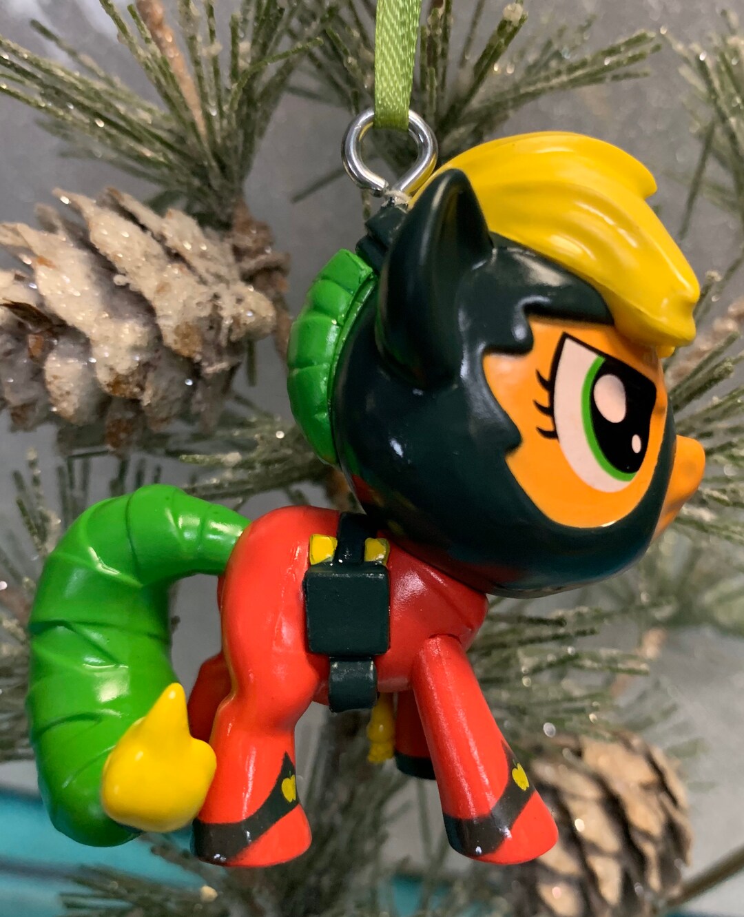 Custom MISTRESS MARE-VELOUS Applejack Christmas Holiday Easter 2.25 ...