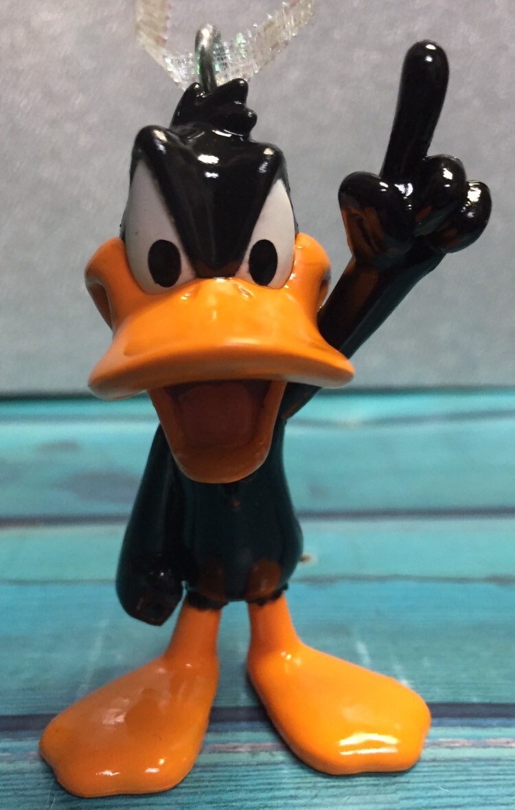 Custom DAFFY DUCK Christmas Holiday 3 Ornament Warner Bros - Etsy