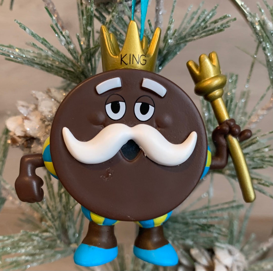 Custom KING DING DONG Christmas 2.25 Ornament Saturday Morning Ad Icon ...