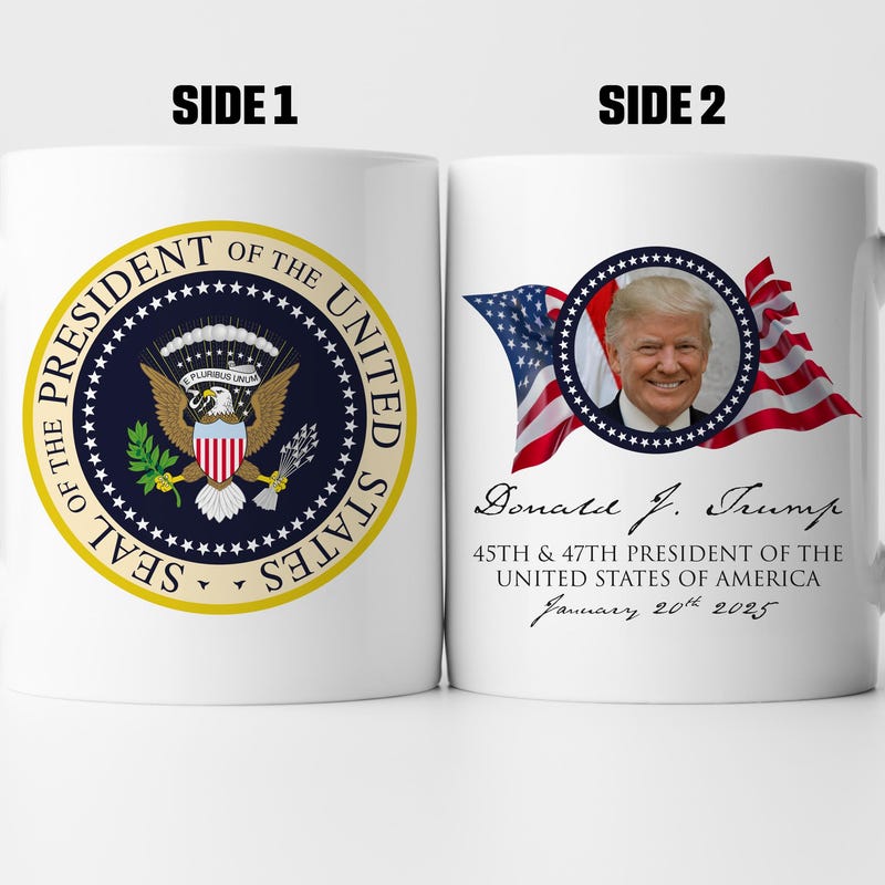 Custom Donald Trump Coffee Mugs Etsy