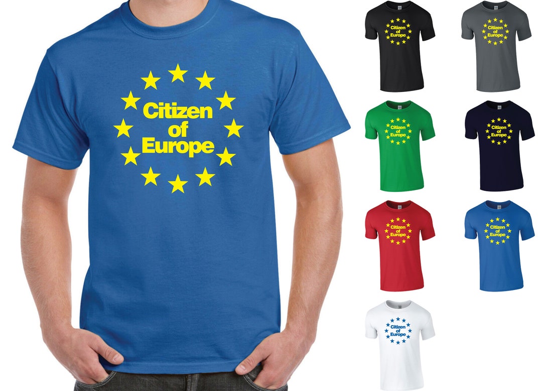 Citizen of Europe B T-shirt EU Remain - Etsy UK