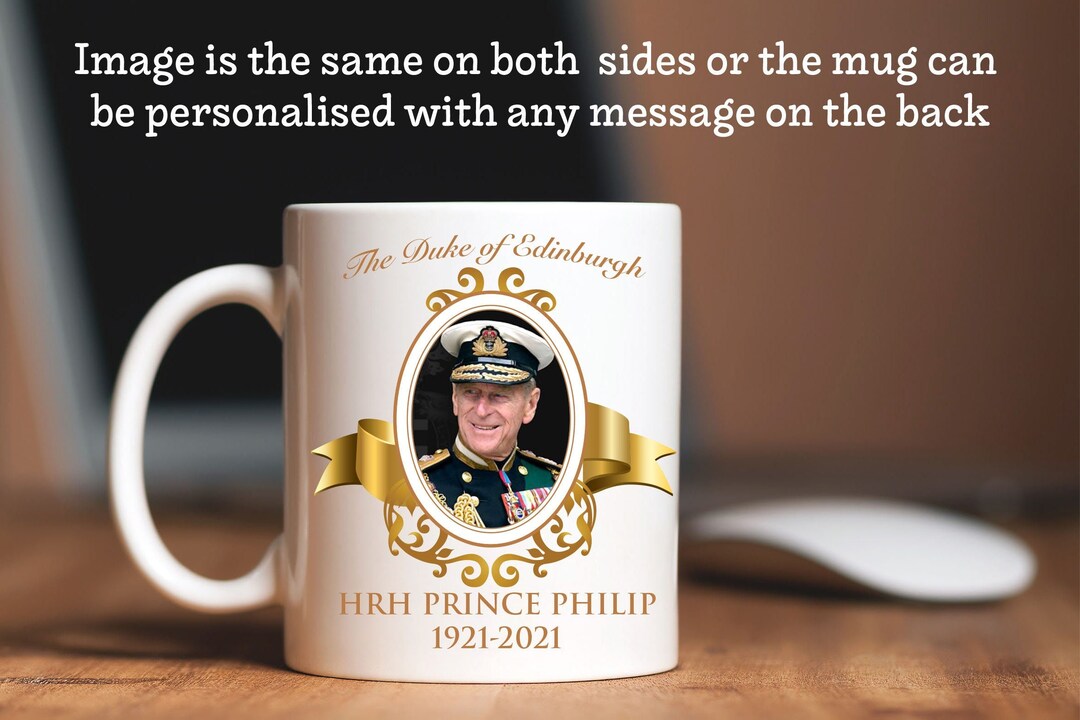 HRH Prince Philip, Duke of Edinburgh Mug E | Commemorative Tribute ...